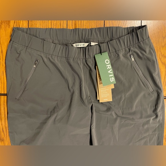 Orvis | Pants & Jumpsuits | Nwt Orvis Travel Grey Pants Size Large ...